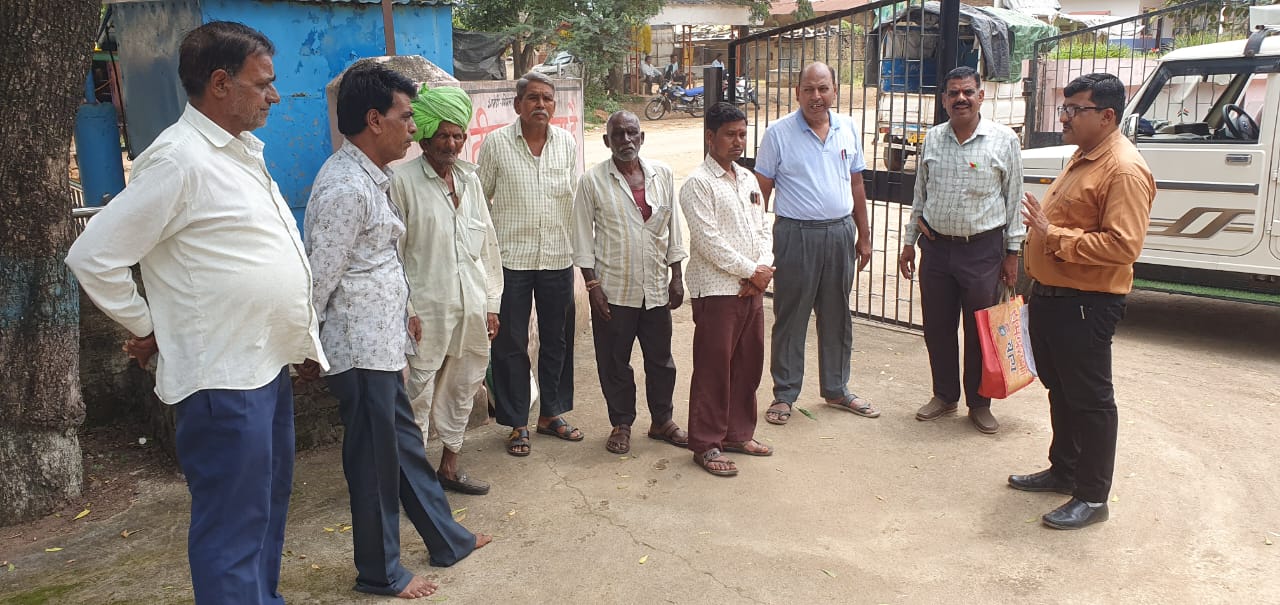 Tehsildar visited rural areas and appealed to voters to enroll their ...