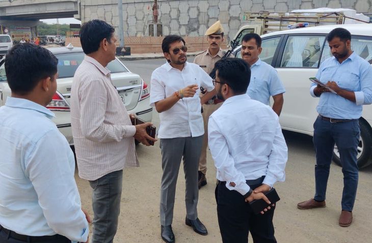 Pali District Collector Namit Mehta conducts city round, takes stock of ...
