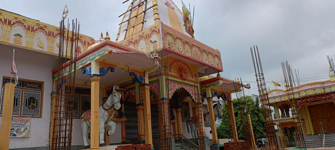 The work of expanding the scope of Shri Ramdev temple started falling ...