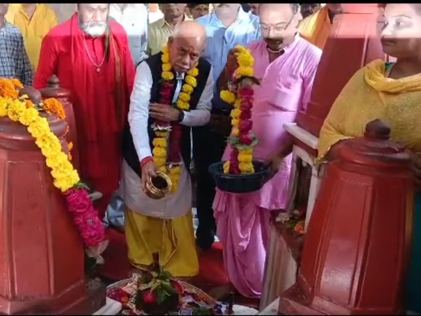 Datia- Governor of Himachal Pradesh reached Datia with family, visited ...