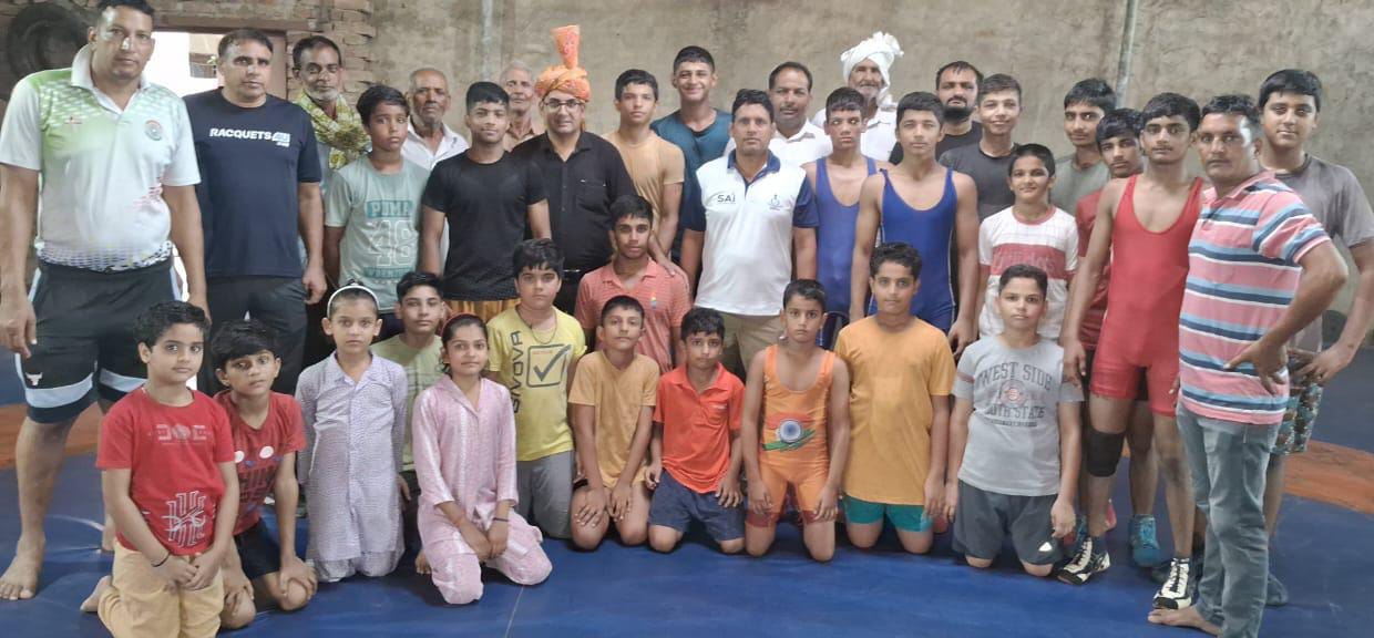 The players were honored in a program chaired by Arena Director and Chief Coach Wrestler Yasin ...