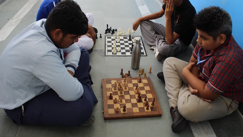 District level chess competition held at DAV Police Public School