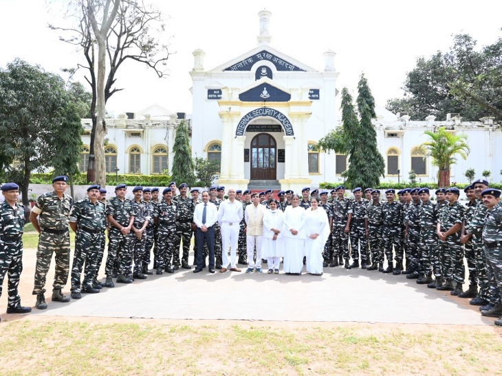 Rakshabandhan festival celebrated in Internal Security Academy