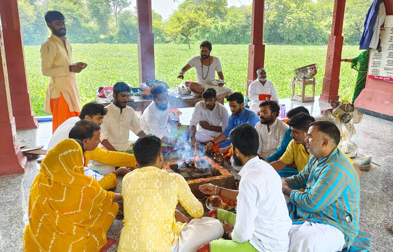 Conclusion of 60-day Maharudrabhishekam at Omkareshwar and ...