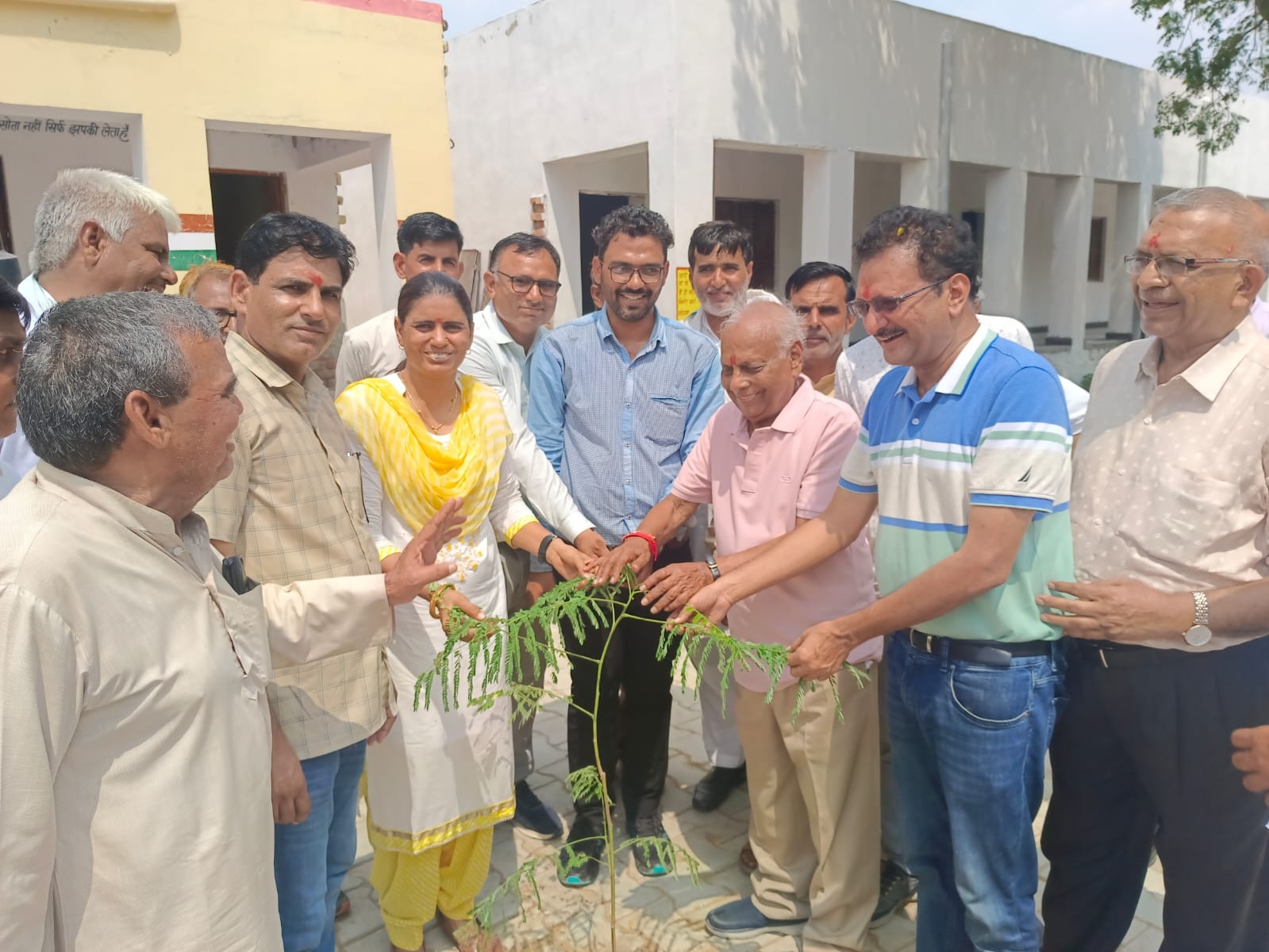 Inauguration of two rooms in Lasedi of Sadulpur | सादुलपुर के लसेड़ी ...