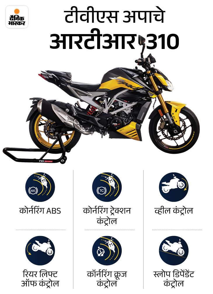 TVS Apache RTR 310 launched