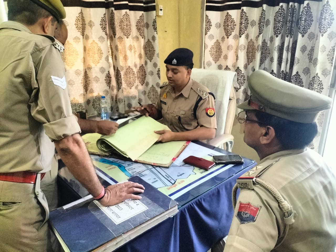 CO saw the arrangements in Ramala police station | रमाला थाने में सीओ ...