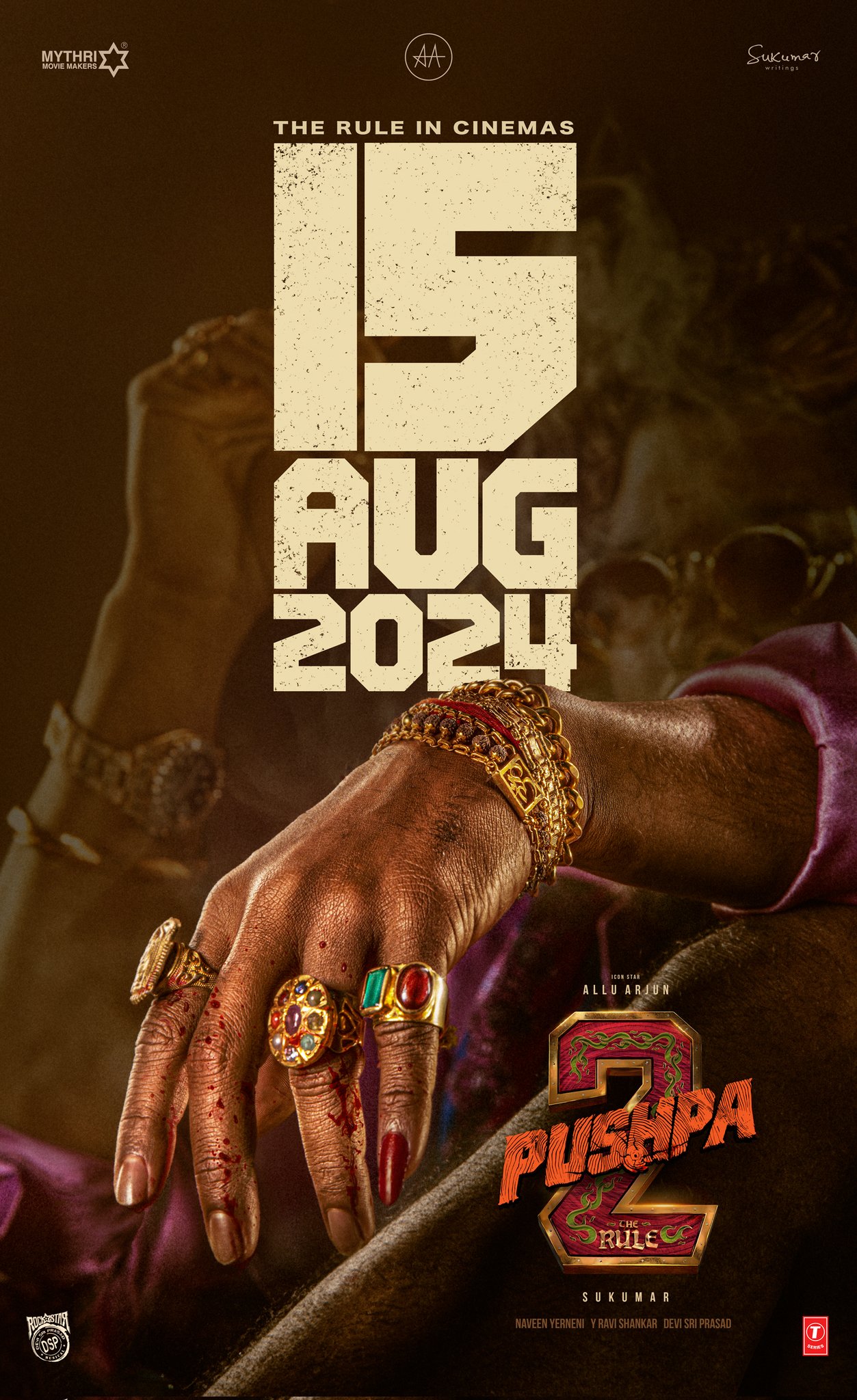 Pushpa-2 will be released on August 15 next year | अगले साल 15 अगस्त को ...