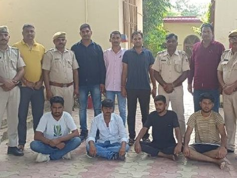 4 drug peddlers arrested in Pali, 18.300 kg silver seized without bill ...