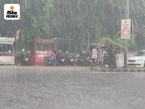 Uttar Pradesh Weather Update; Ghaziabad Bijnor | Meerut Rainfall Photos
