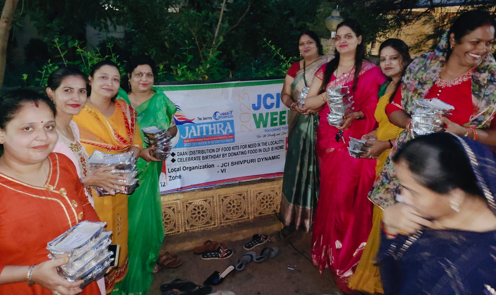JCI Week Jaithra: Dynamic served the Prabhujis | जेसीआई सप्ताह जैथरा ...