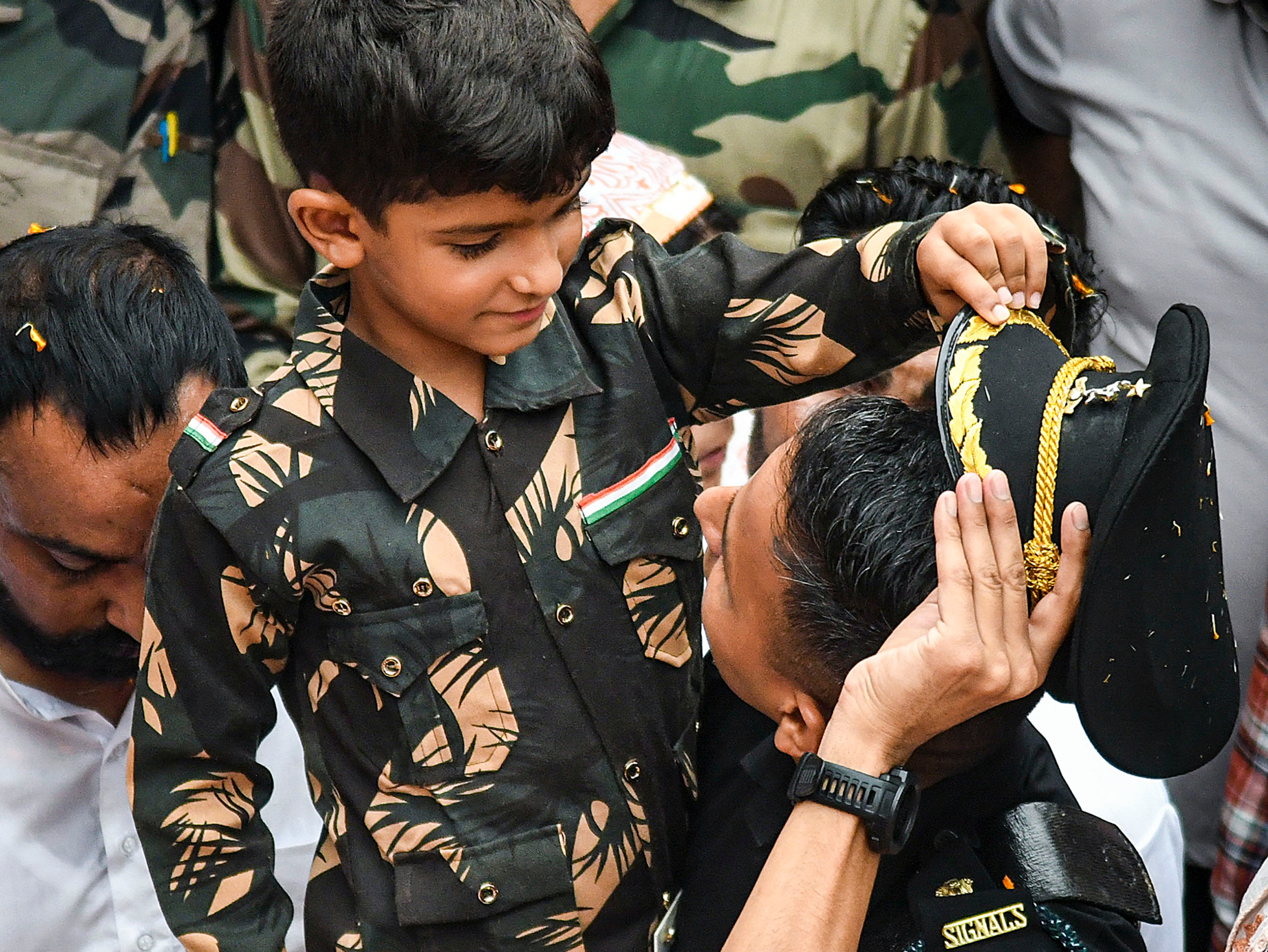 Manpreet Funeral Photos Update Army Colonel Manpreet Singh Panchkula ...