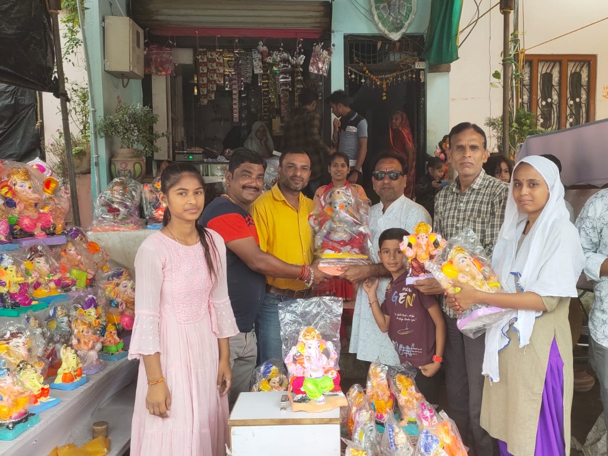 First revered Lambodar Ganesh seated in auspicious time | शुभ मुहूर्त ...