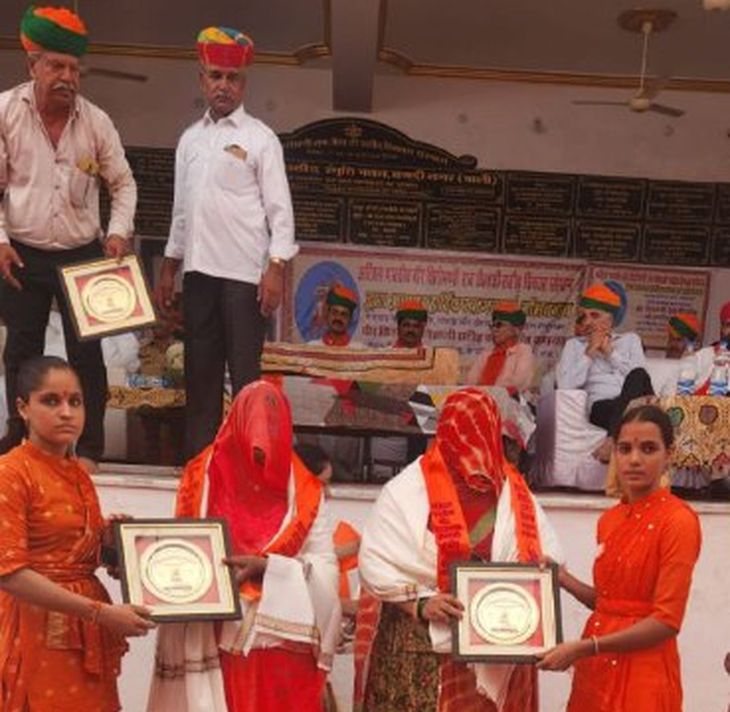 Statue of Rao Jaitaji inaugurated in Bagdi town of Pali district | राव ...