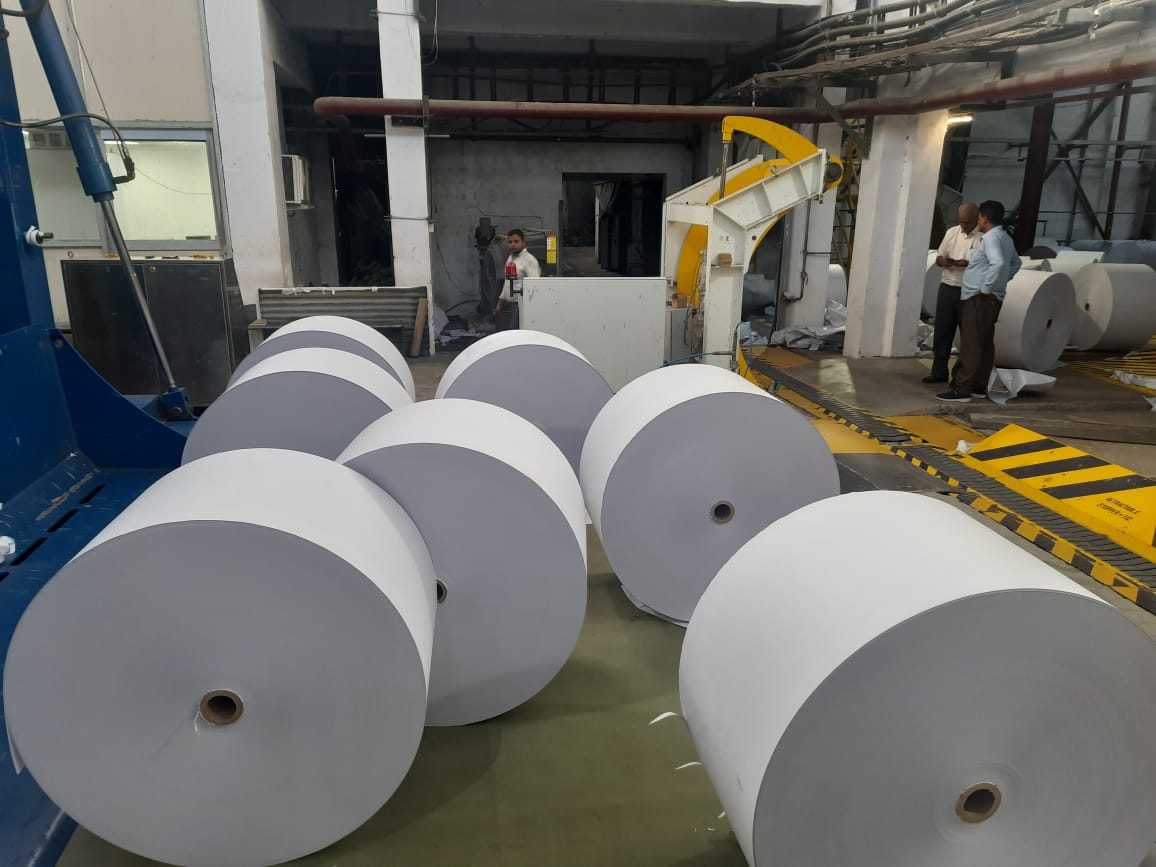 Writing and printing paper production started in NEPA Mill | नेपा मिल ...