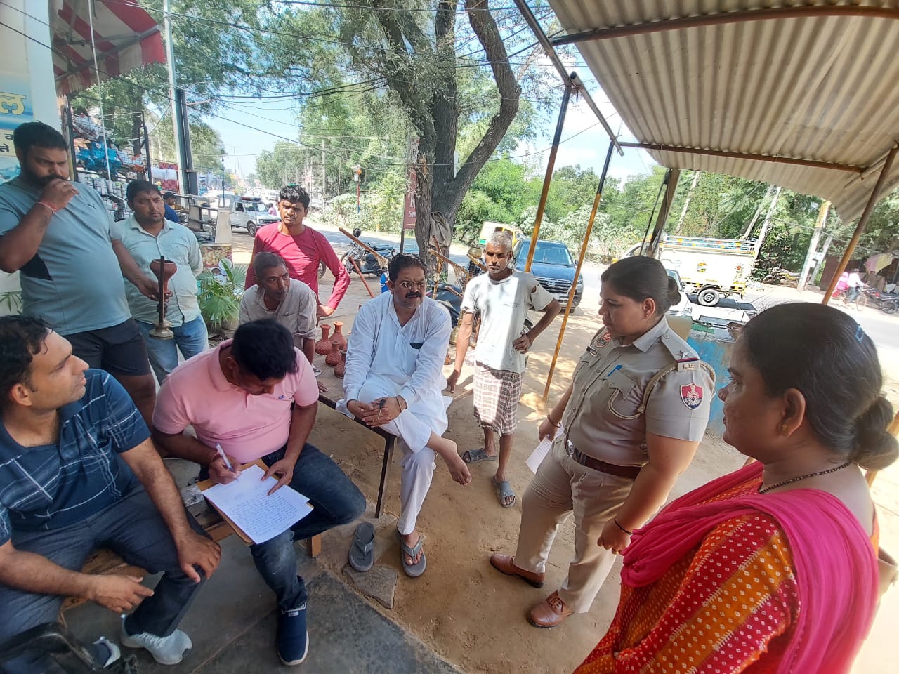 CM flying raid on ration depot in Kailash Nagar in Narnaul, sealed