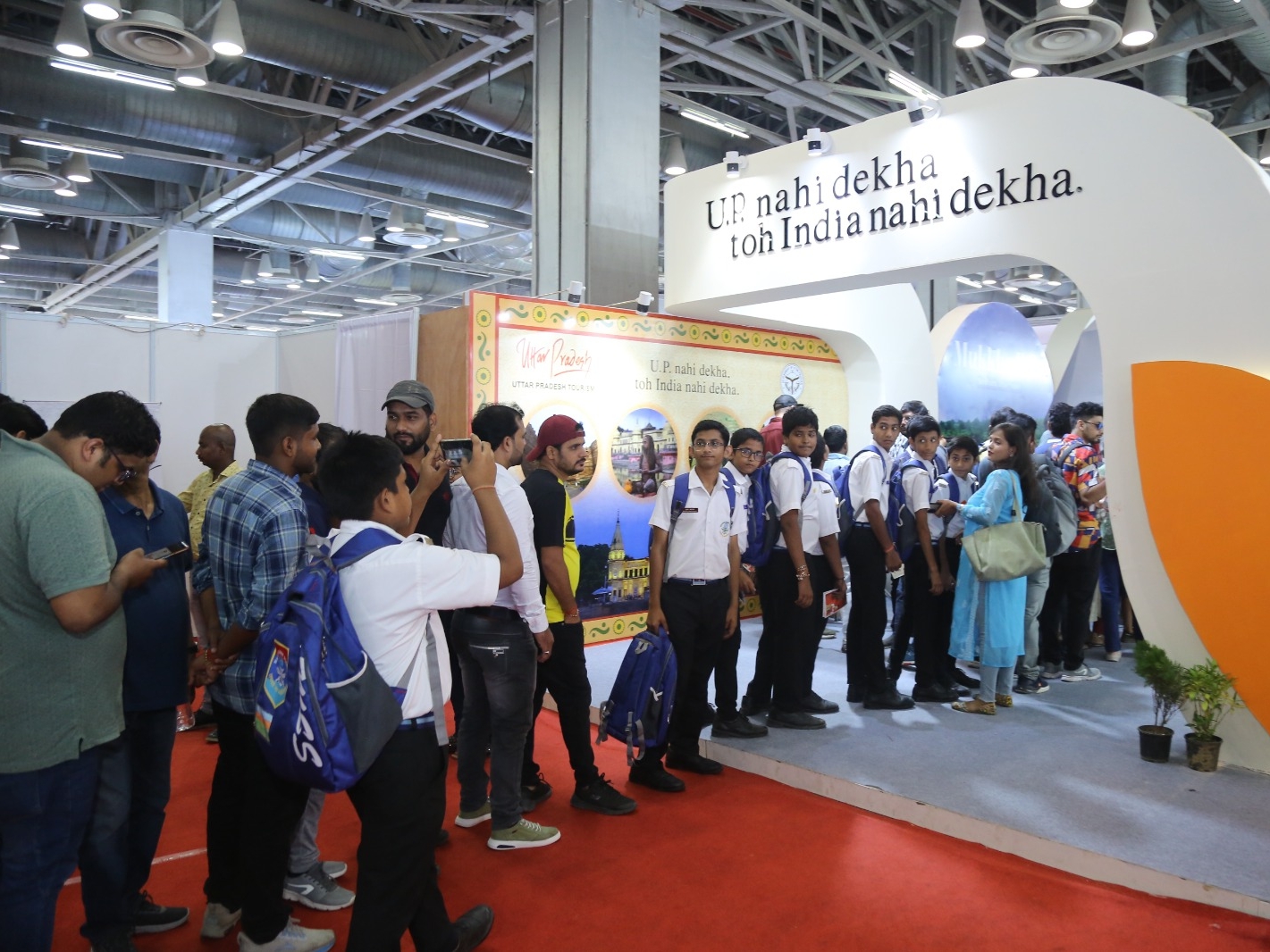 Tremendous business on the fourth day of UP International Trade Show