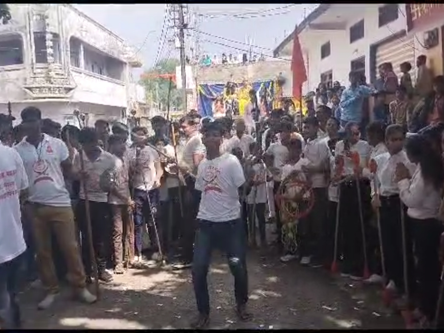 Procession on Jal Jhulni Dhol Gyaras | जल झुलनी ढोल ग्यारस पर निकली ...