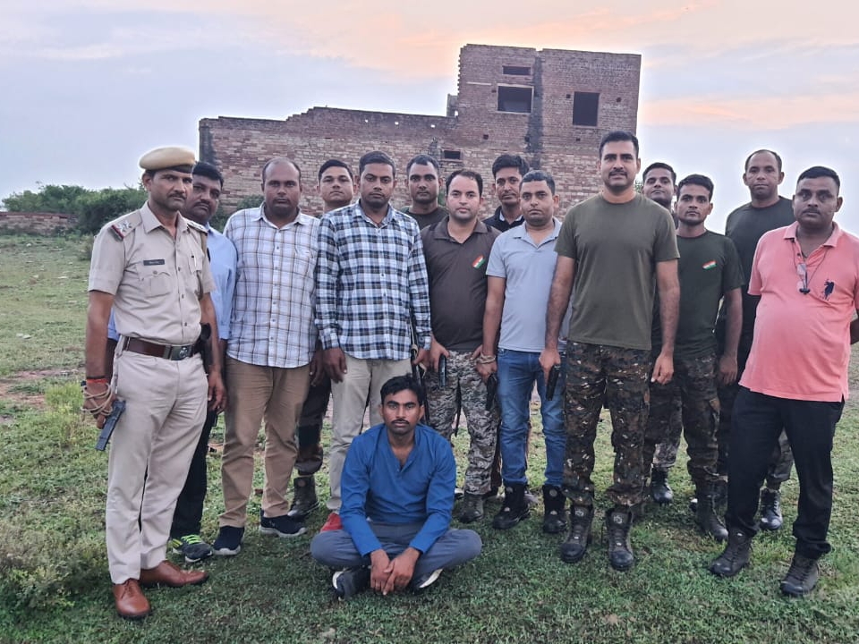 History sheeter of Sarmathura police station arrested | सरमथुरा थाने का ...