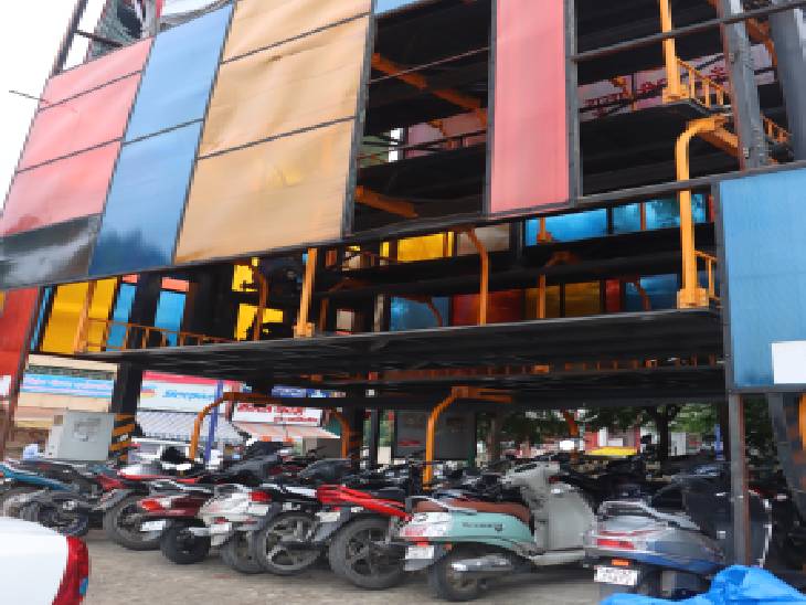Markets overloaded with vehicles, parking empty | बाजारों में वाहनों का ...