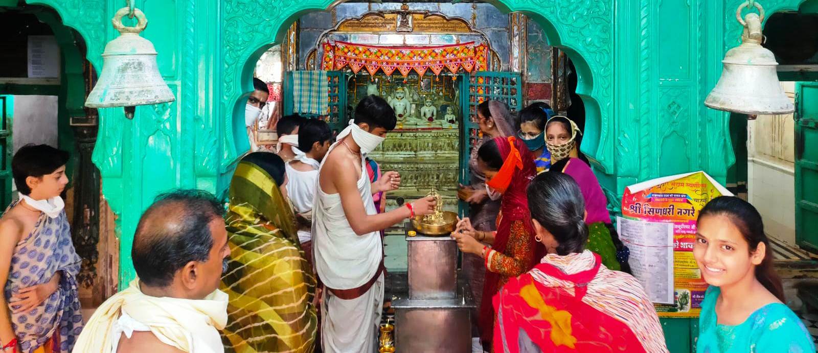 Samaj Gyan Vatika will do Snatra Puja in Jain temple every week to ...