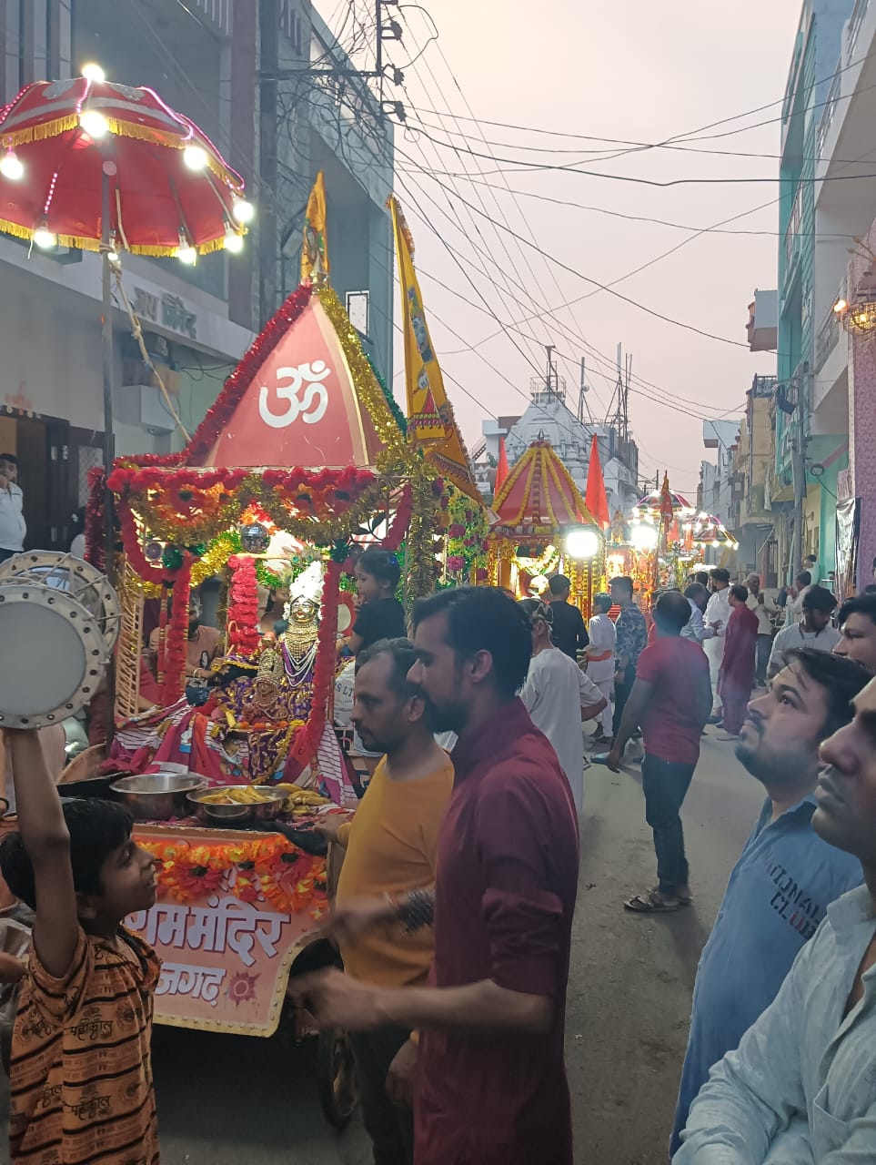 Take out swings on the auspicious occasion of Dol Gyaras | डोल ग्यारस ...