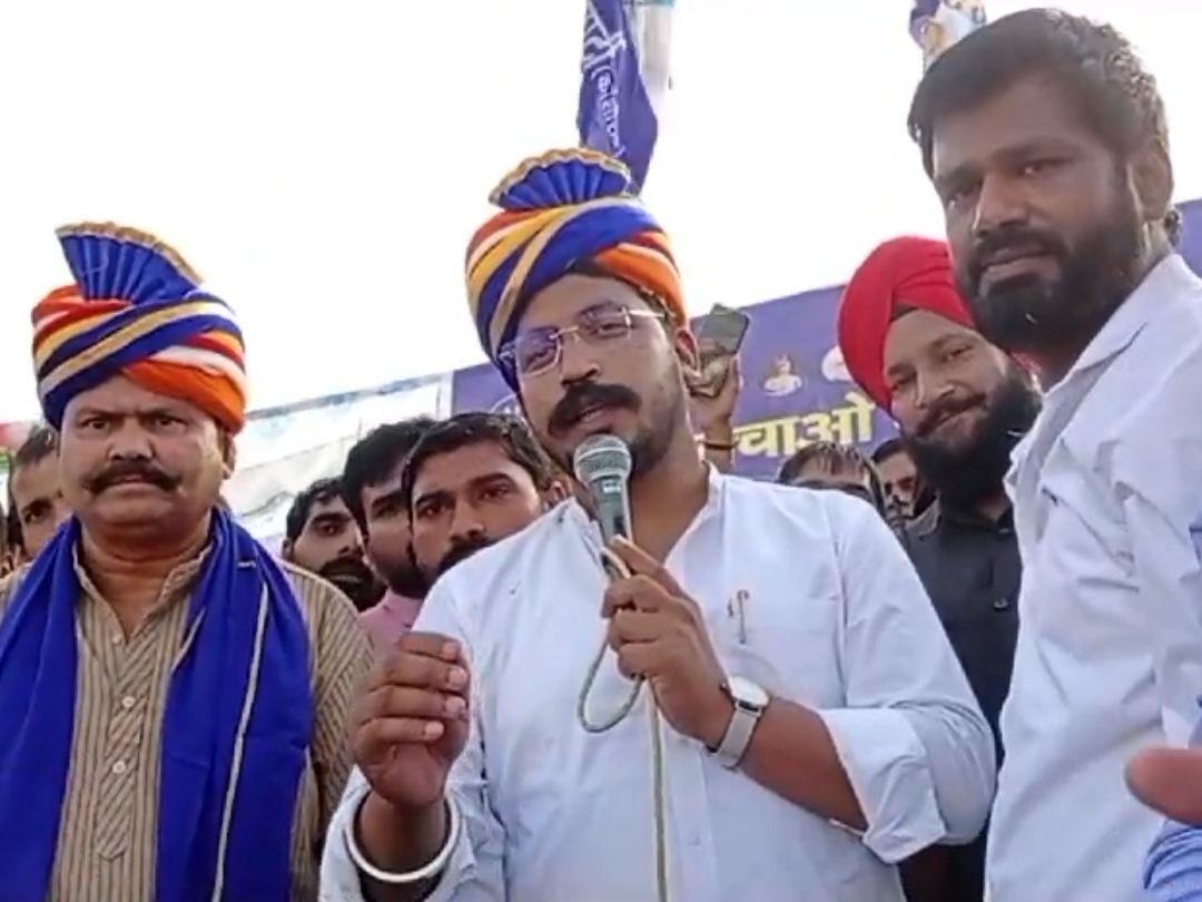 Azad Samaj Party President reached Bhiwadi | आजाद समाज पार्टी के ...