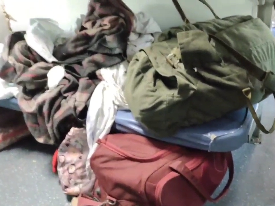 Snake seen in B-1 coach of Magadh Express