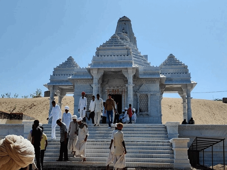 Khema Baba Temple was completed at a cost of Rs 3.50 crore | खेमा बाबा ...