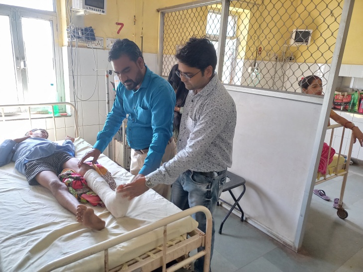 Successful treatment of congenitally deformed leg
