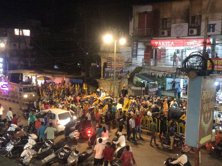 Road show in Rewa city this evening, meaning in Sirmaur, Mauganj and ...