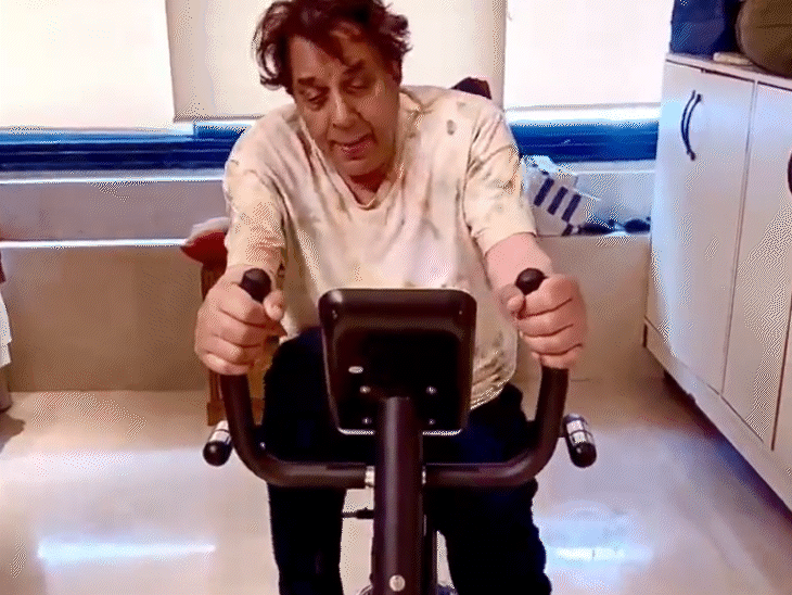 Dharmendra Workout Video | Dharmendra Fitness Goals At Age Of 87