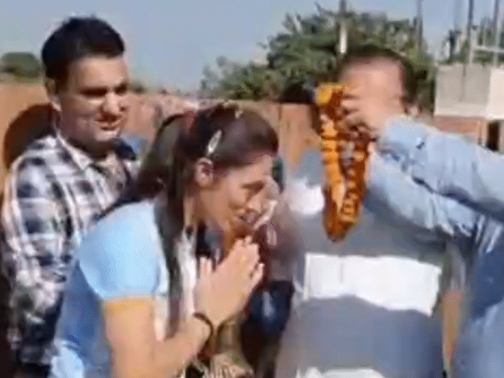 Sirmour: Indian Kabaddi team captain Ritu Negi grand welcome | India ...