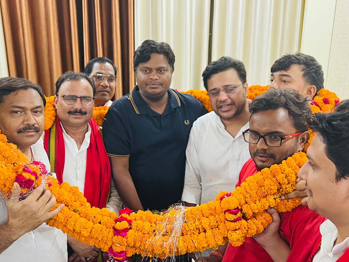 SP's Desh Bachao-Desh Banao cycle yatra reached Bahraich