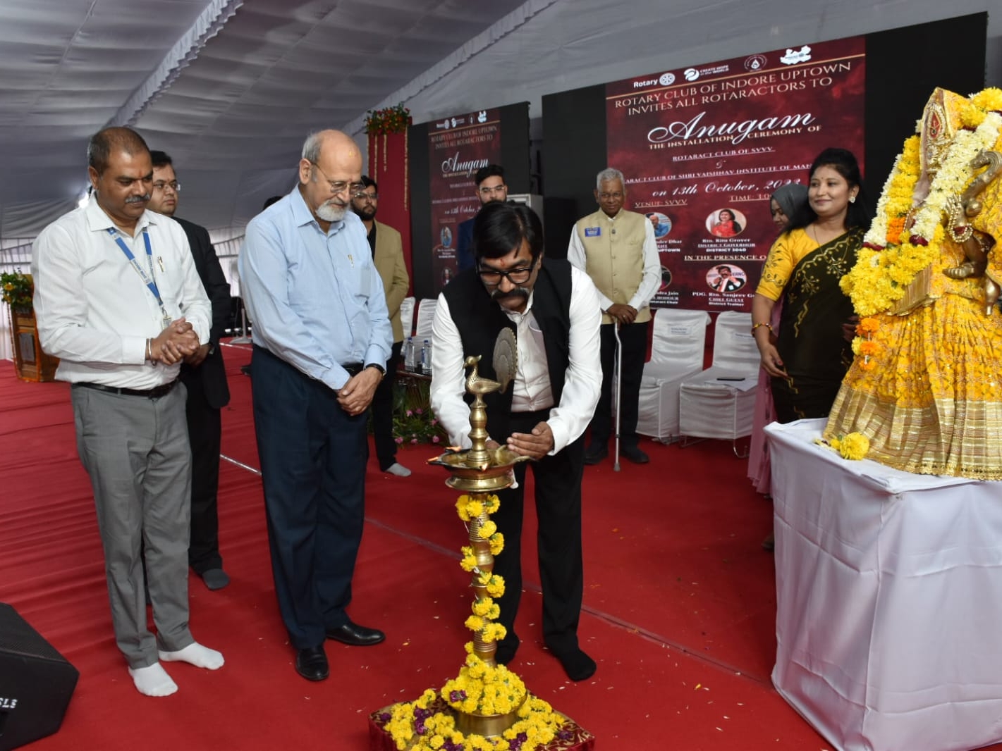 Rotaract Club of SVVV formed in Indore | इंदौर में रोटरेक्ट क्लब ऑफ ...