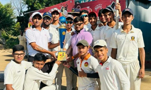 Sunrise team became champion in cricket tournament under 17 | क्रिकेट ...