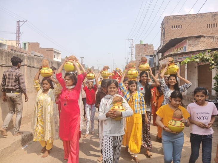 Sharadiya Navratri started, ghat establishment took place in every ...
