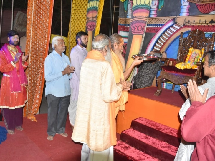 Ramlila staged with chants of Jai Shri Ram | जय श्रीराम के जयघोष से हुआ ...