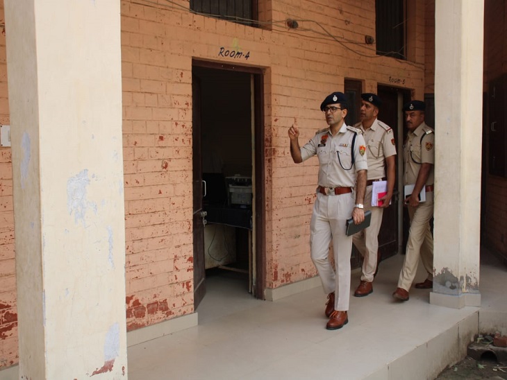 Hisar SP Mohit Handa, Barwala, Uklana Police Station Inspection | हिसार ...
