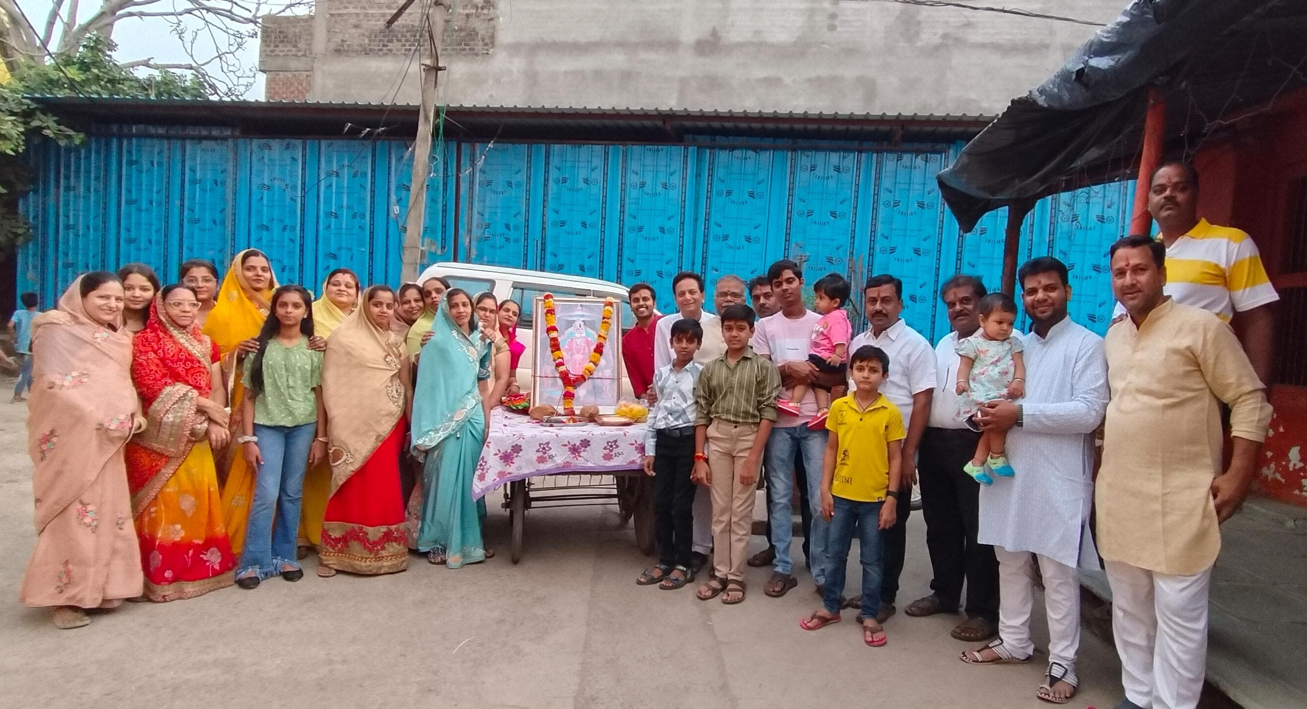 Agrawal community took out a procession on Agrasen Jayanti | अग्रसेन जयंती पर अग्रवाल समाज ने ...