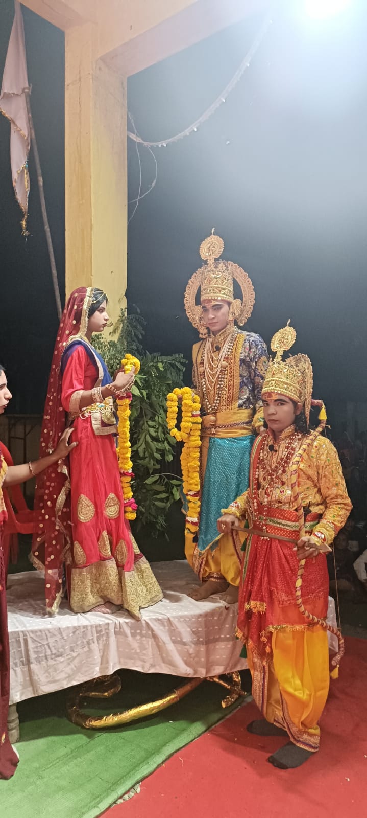 Ramlila has been happening in Bhaunra for 81 years: Ram broke the bow ...