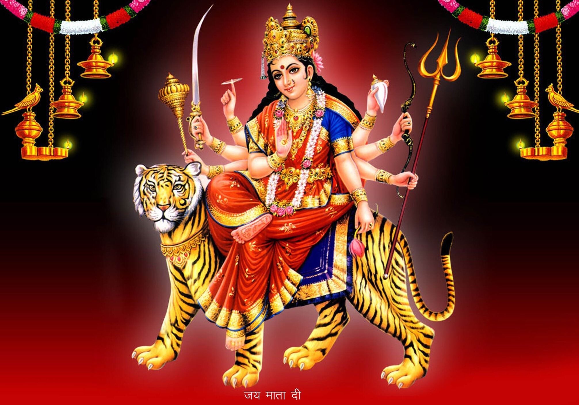 Worship Maa Mahagauri, the 8th form of Maa Durga, auspicious to become ...