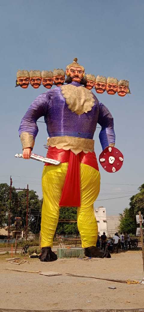 Ravan Pulata made in South Indian style, there will be fireworks in ...