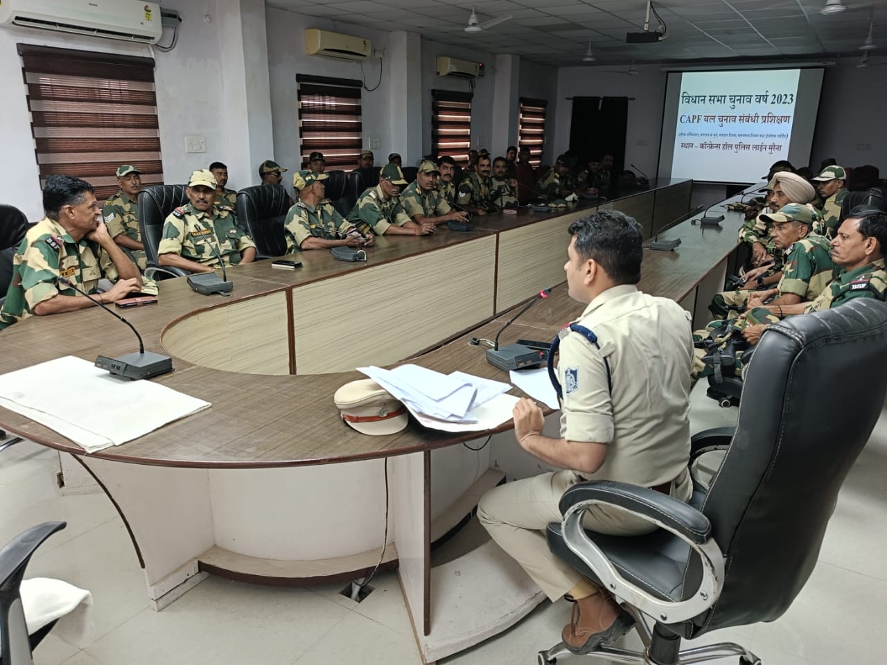 BSF is knowing how is the environment of the area and the geographical ...