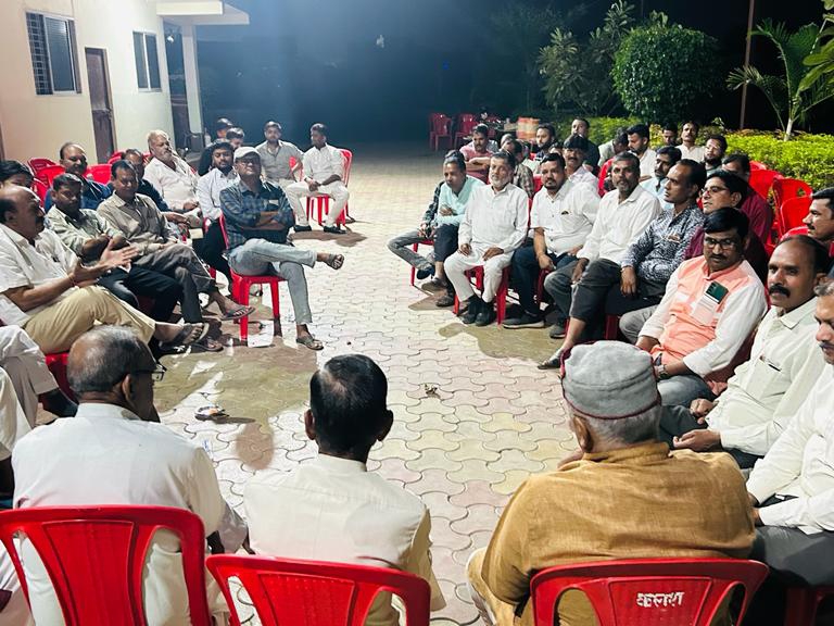 Meeting in Tendukheda to celebrate the birth anniversary of Lord ...