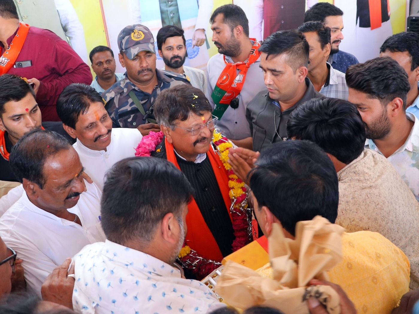 Dussehra meeting ceremony of Kailash Vijayvargiya in Indore | इंदौर में कैलाश विजयवर्गीय का ...