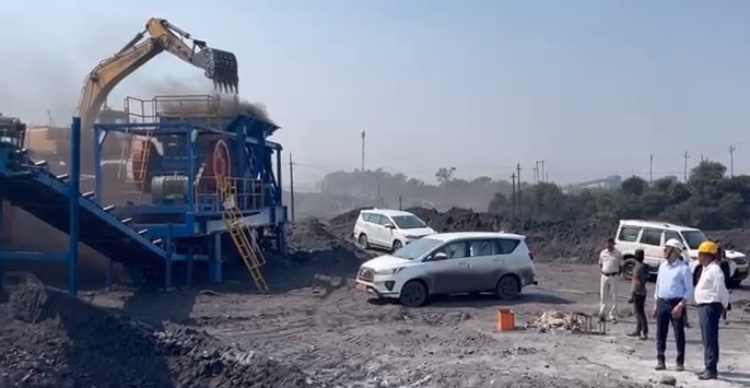 CMD landed in Kusmunda SECL's second biggest project mines and saw the ...
