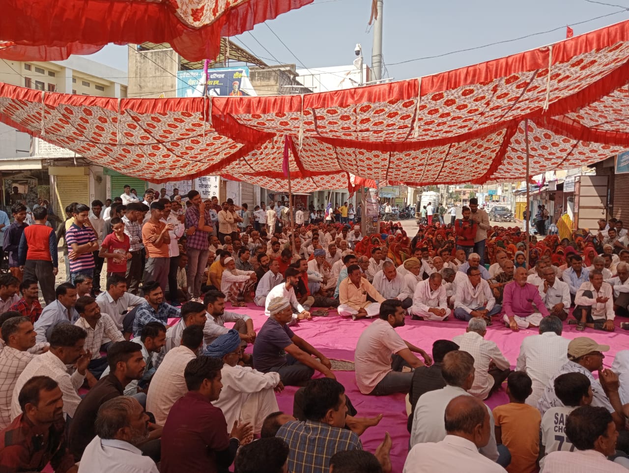 Protest against VCA power plant in Dhod | धोद में वीसीए पावर प्लांट का ...