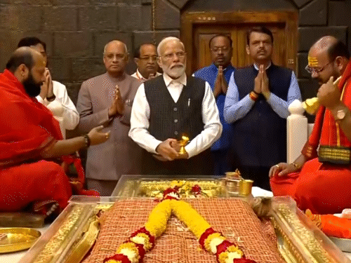 Narendra Modi Maharashtra Goa Visit Update | Shirdi Sai Baba Temple