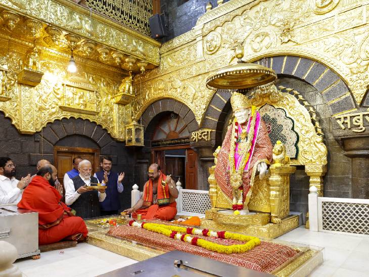Narendra Modi Maharashtra Goa Visit Update | Shirdi Sai Baba Temple ...